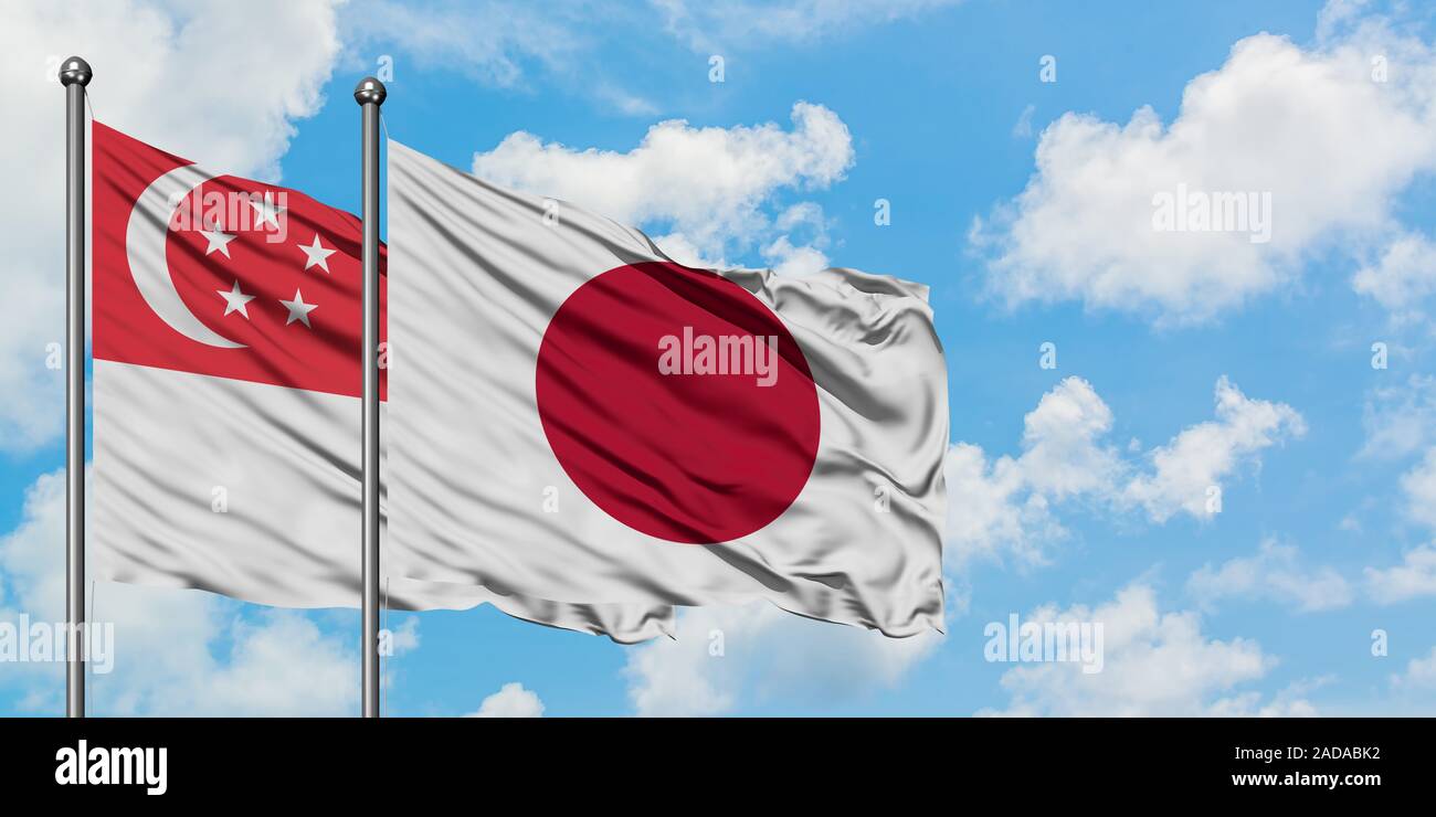 Singapore Japan Flag High Resolution Stock Photography and Images - Alamy