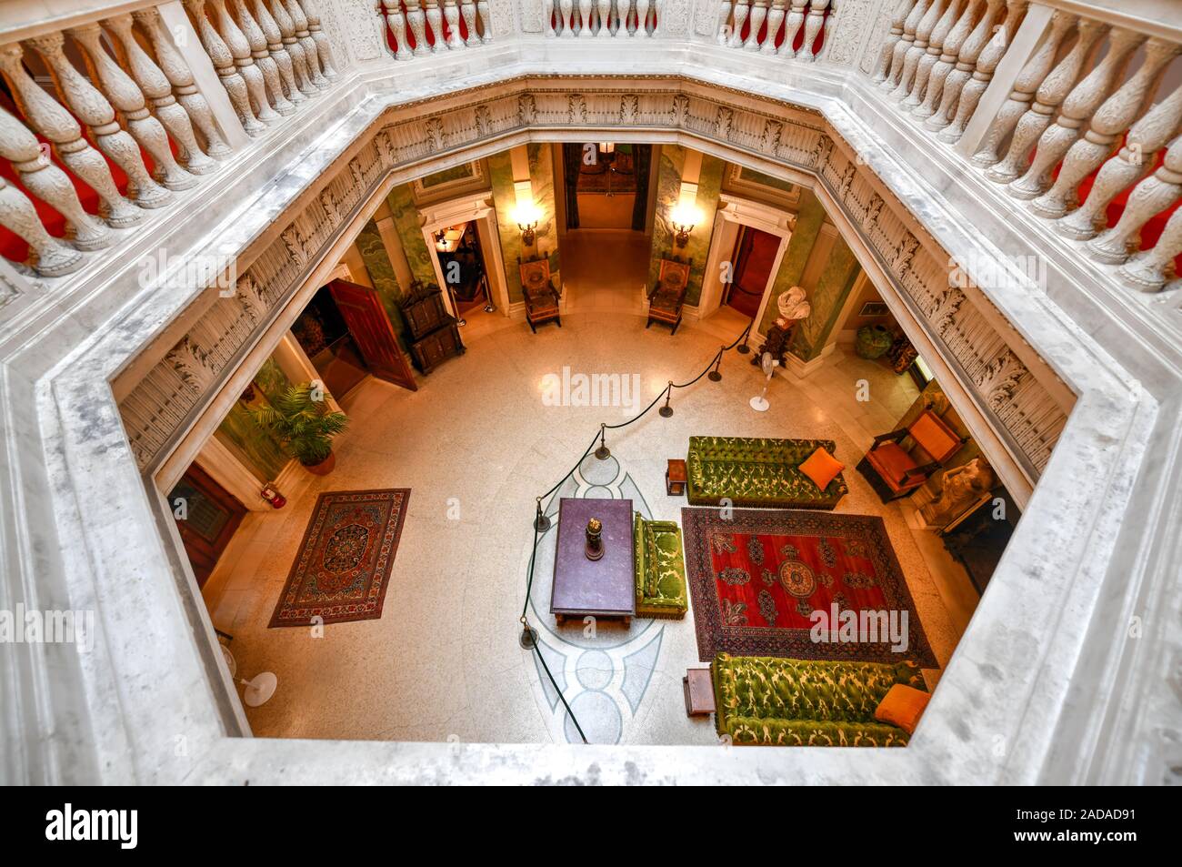 New York - Aug 31, 2019: Vanderbilt Mansion in Hyde Park, New York ...