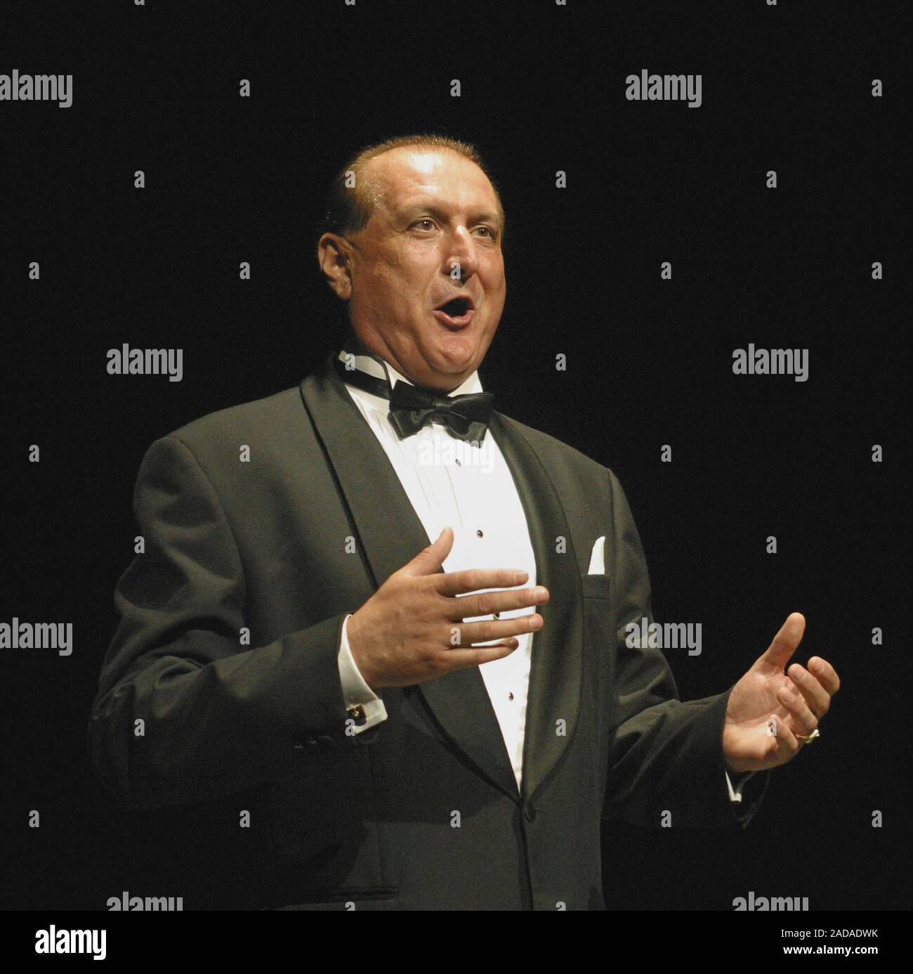 Russian male opera singer at frank collymore hall barbados hi-res stock ...