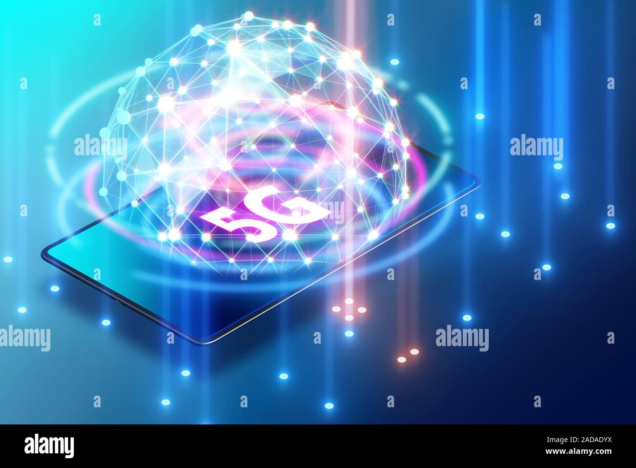 5G high internet speed - 3d rendering Stock Photo - Alamy