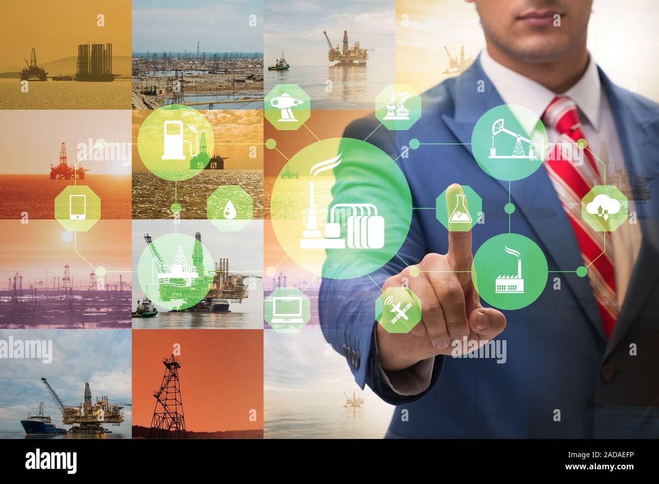 Network operations gas hi-res stock photography and images - Alamy