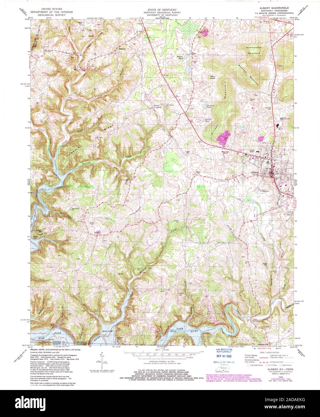 Historical albany map Cut Out Stock Images & Pictures - Alamy