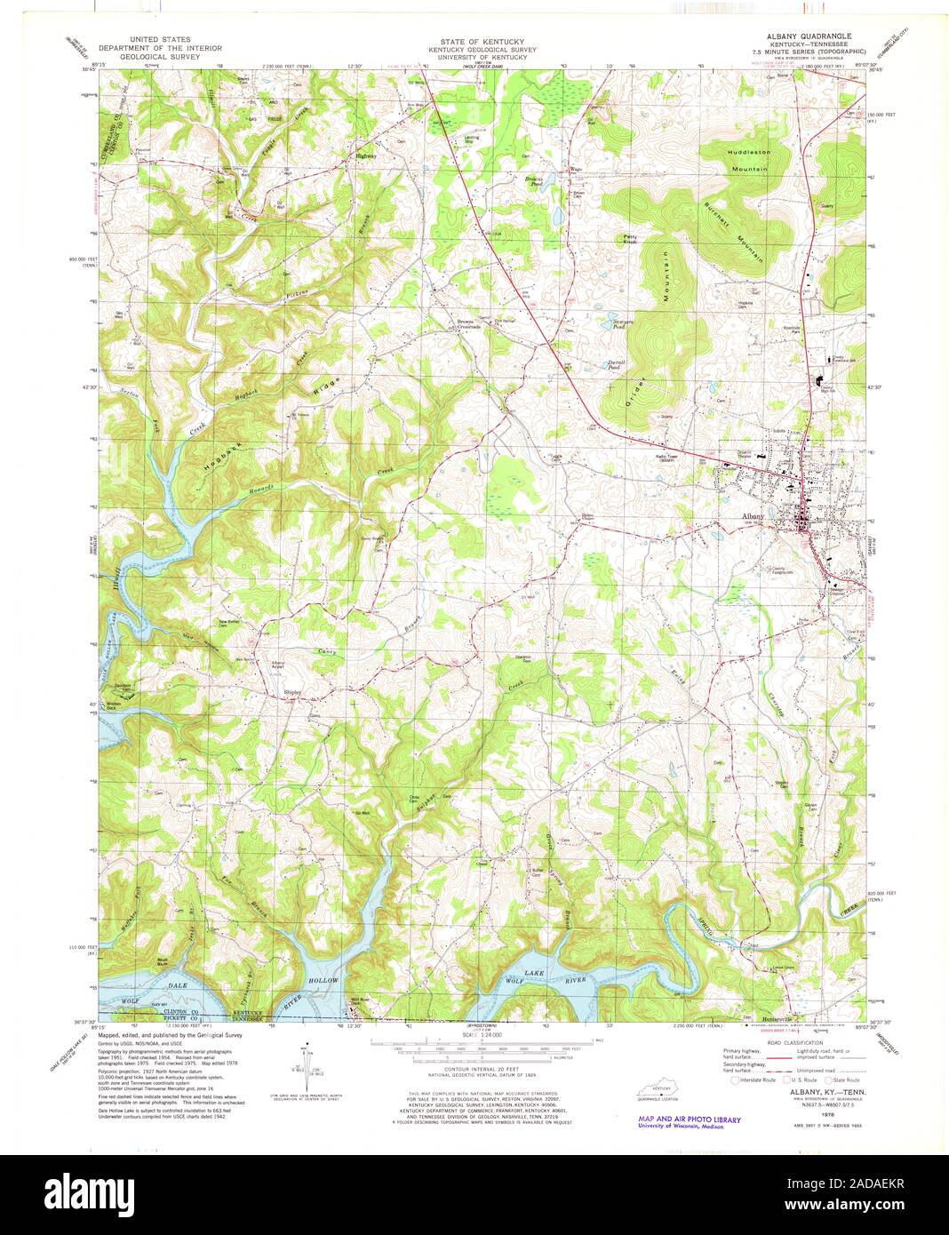 Map tennessee ky hi-res stock photography and images - Alamy