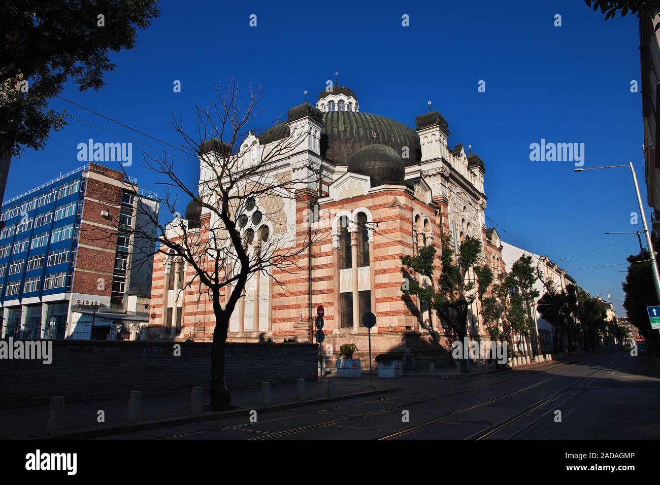 Central Sofia Synagogue, Tsentralna Sofiiska Sinagoga in Sofia, Bulgaria Stock Photo - Alamy