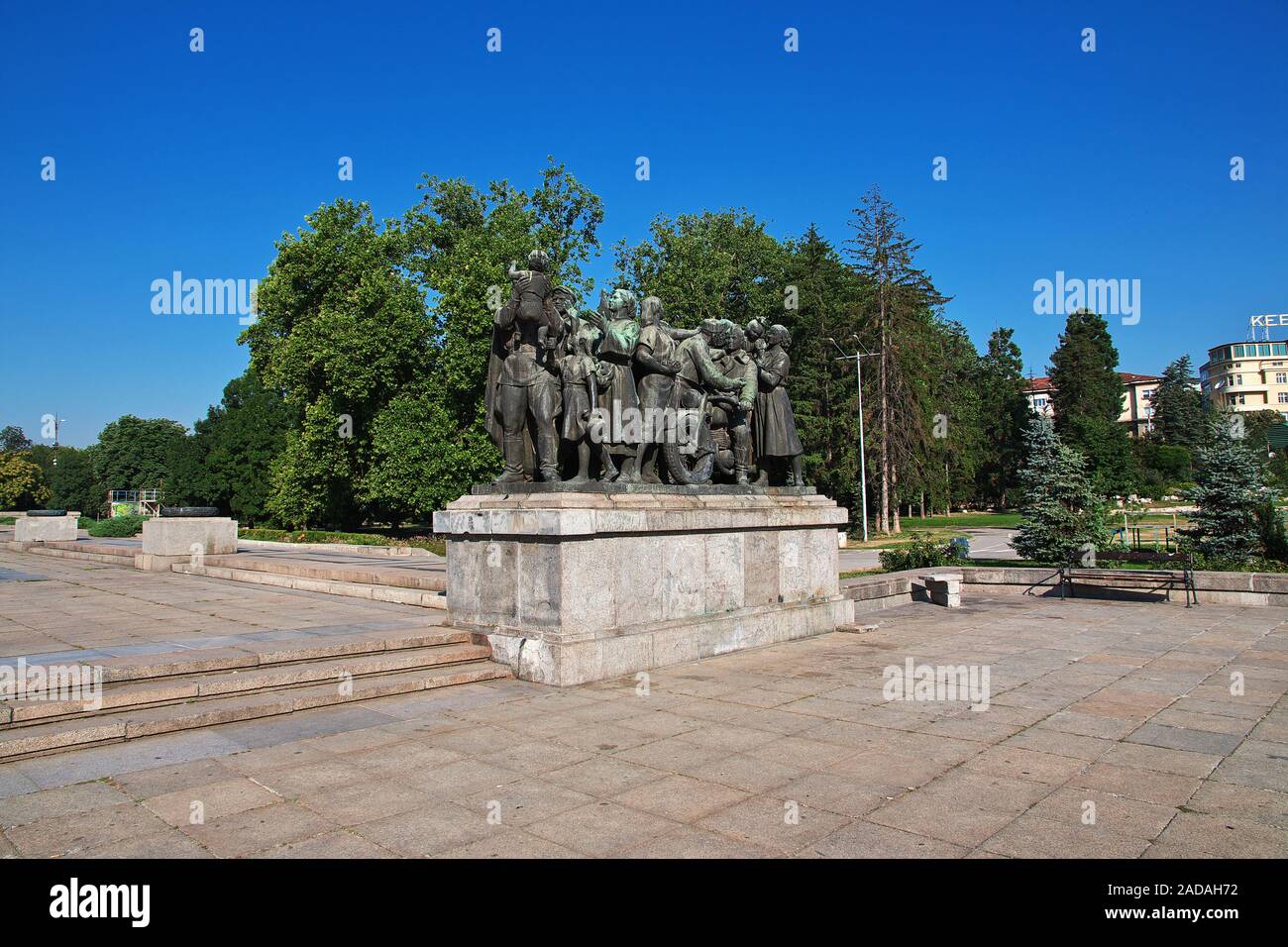 Soviet Army Monument in Sofia, Bulgaria Stock Photo - Alamy