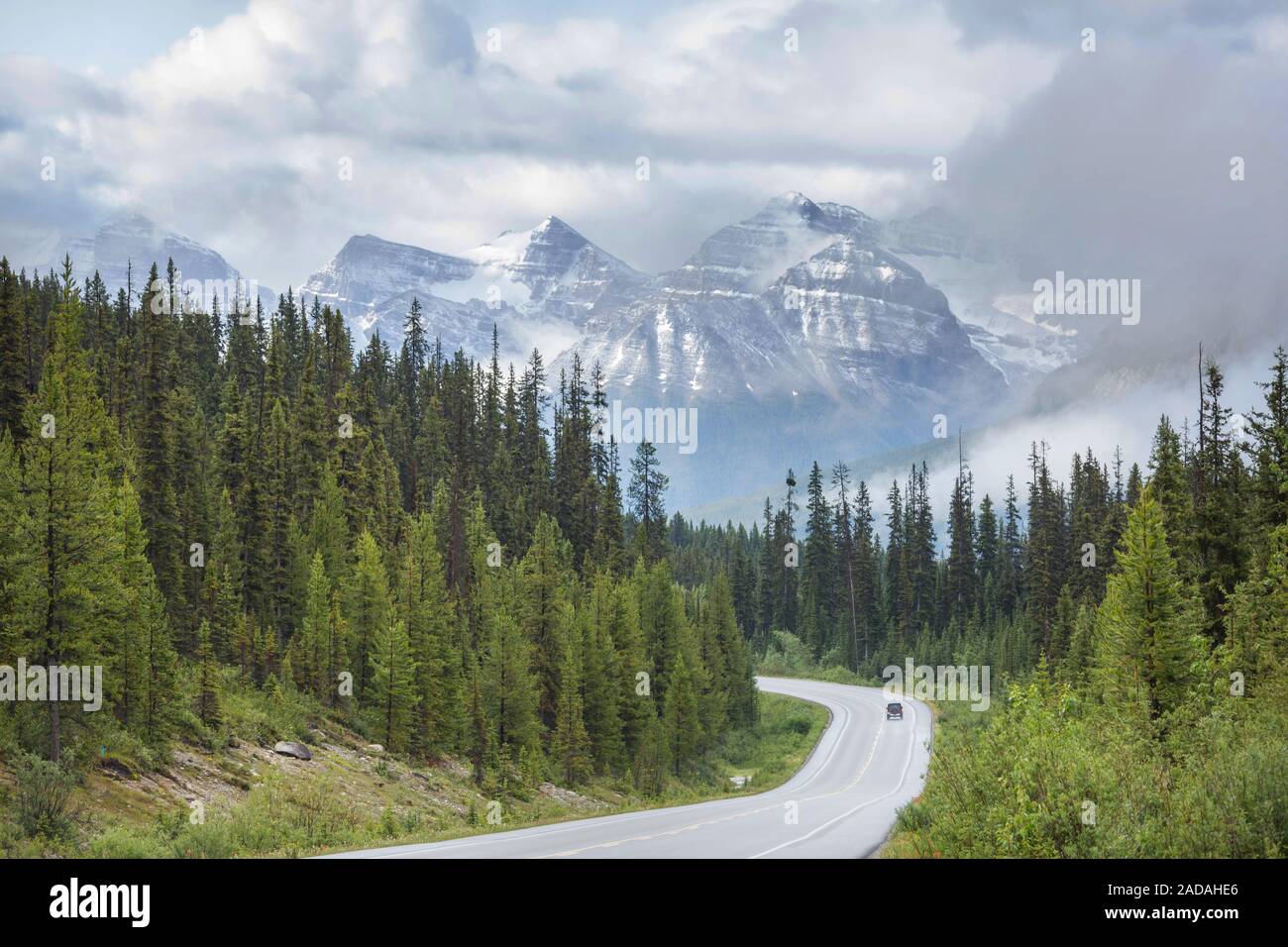 Road in Canada Stock Photo - Alamy
