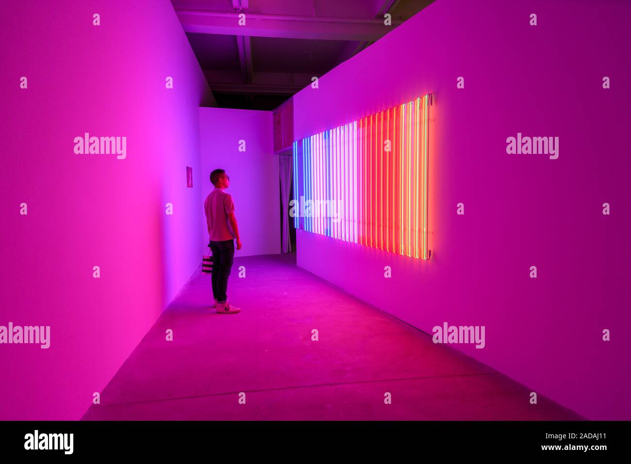 Art installation . JC Contemporary Art Gallery, Tai Kwun Centre, Hong ...