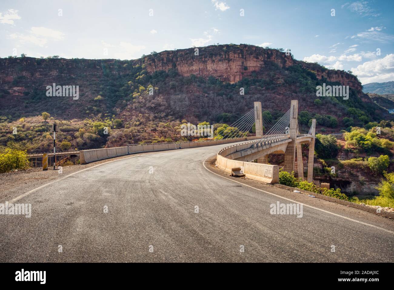 new bridge across Blue Nile, Ethiopia Stock Photo - Alamy