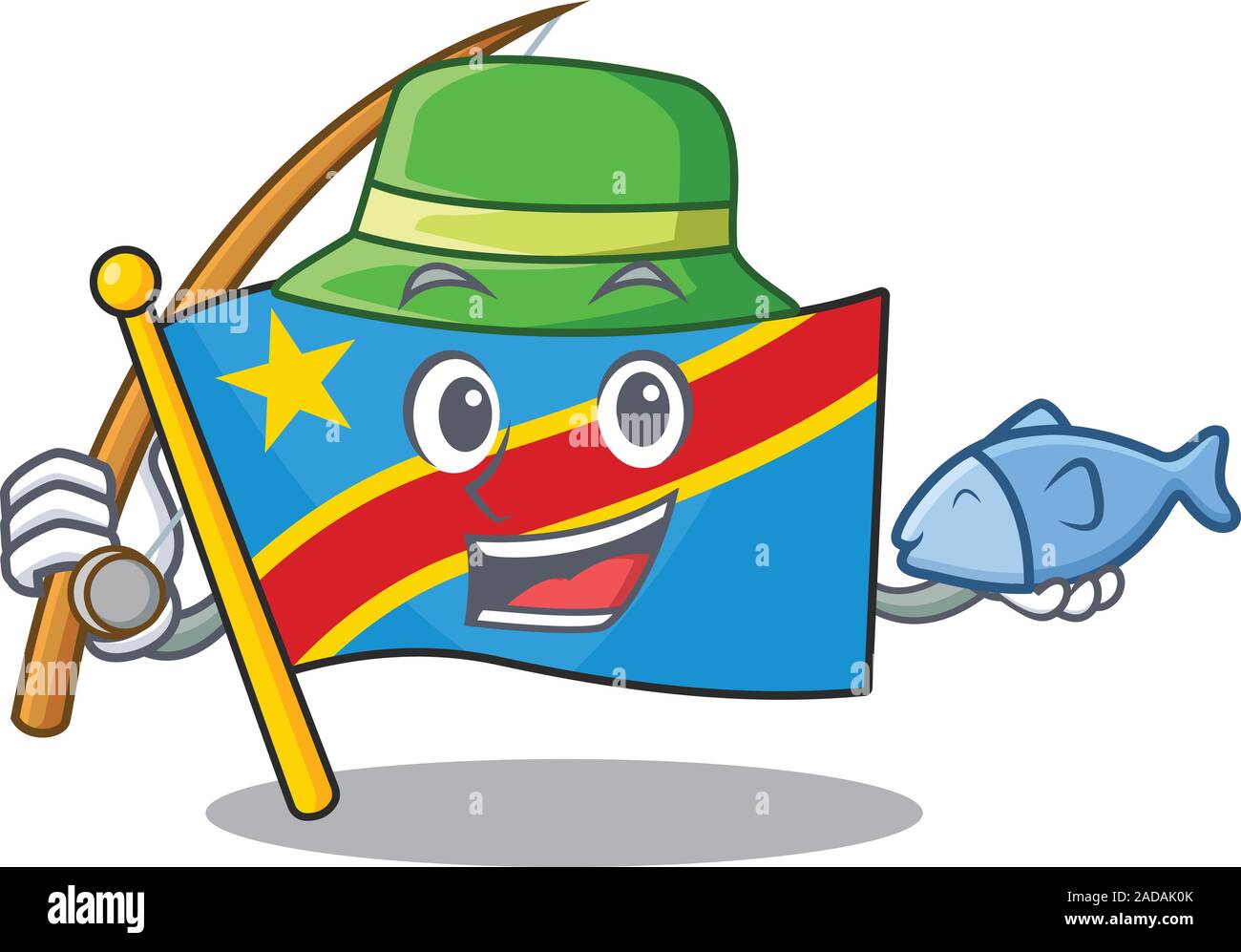 Fish democratic republic of the congo Stock Vector Images - Alamy