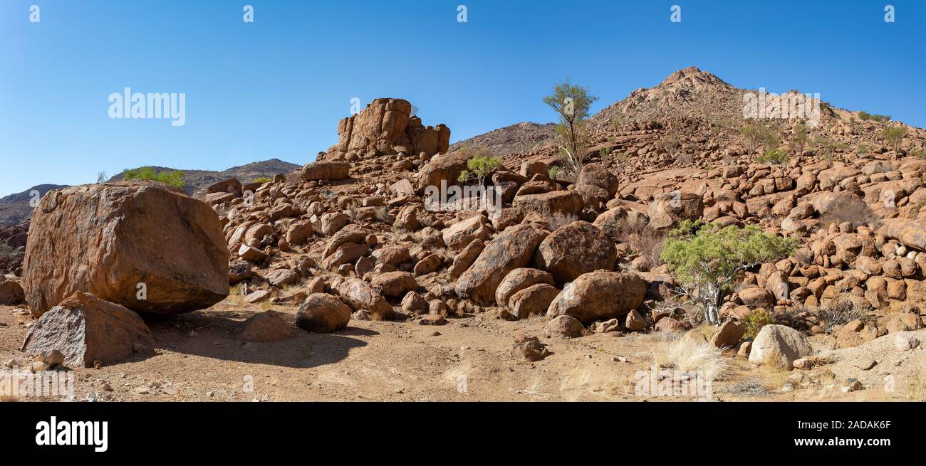 Brandberg mountain landscape, Namibia Stock Photo - Alamy