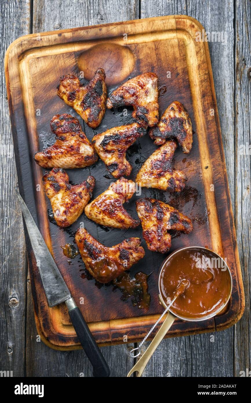 Burnt Chicken Wings