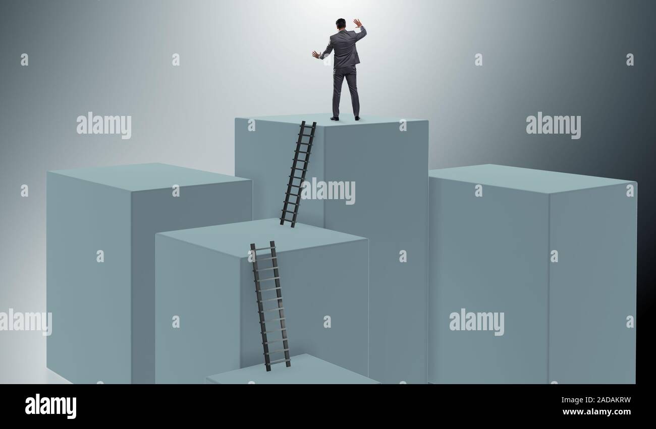 Career ladder challenge difficulty hi-res stock photography and images ...