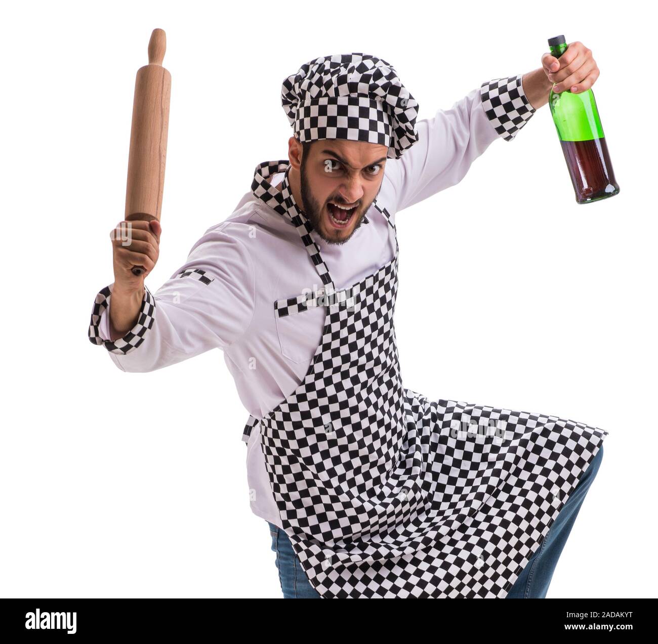 Male cook isolated on hi-res stock photography and images - Alamy