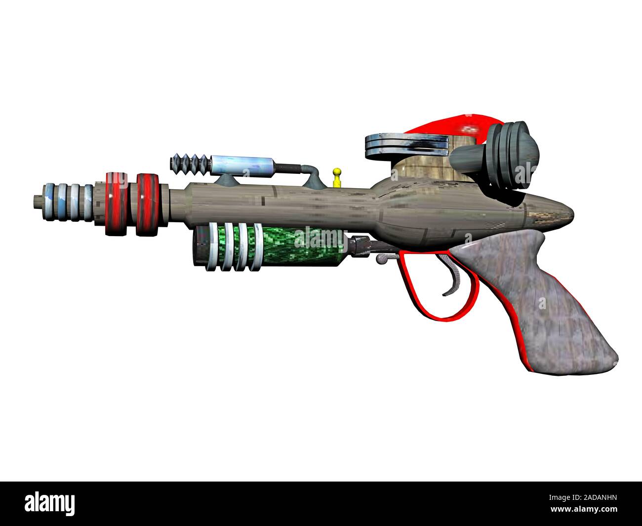 Cartoon alien ray gun hi-res stock photography and images - Alamy