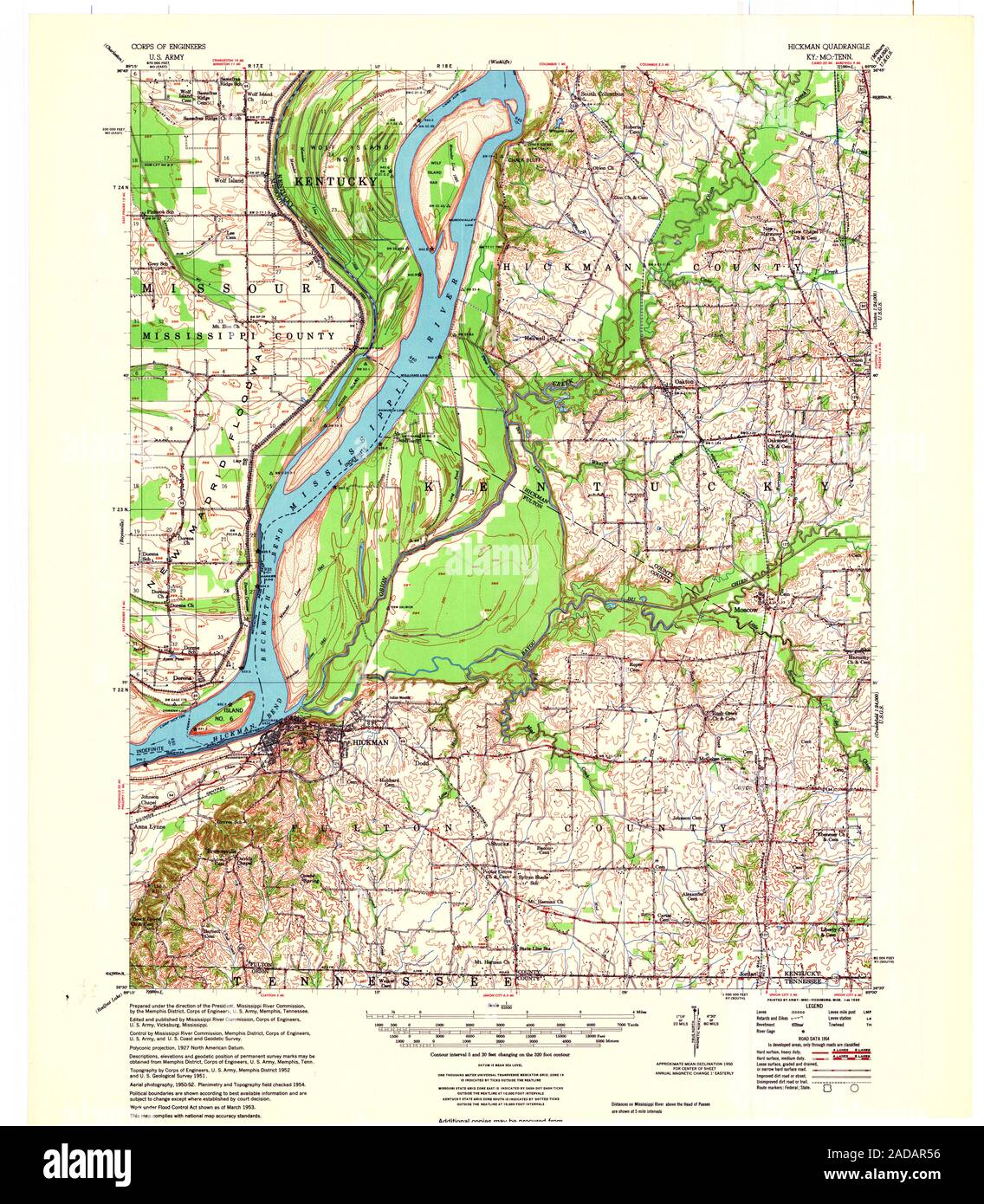 Map tennessee ky hi-res stock photography and images - Alamy