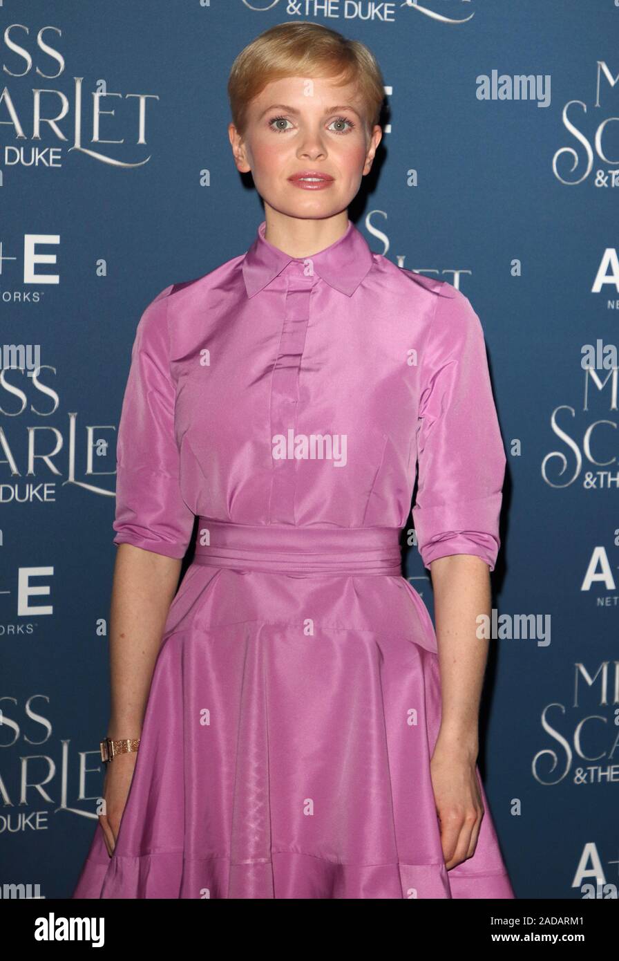 London, UK. 03rd Dec, 2019. Kate Phillips attends the Miss Scarlet and ...