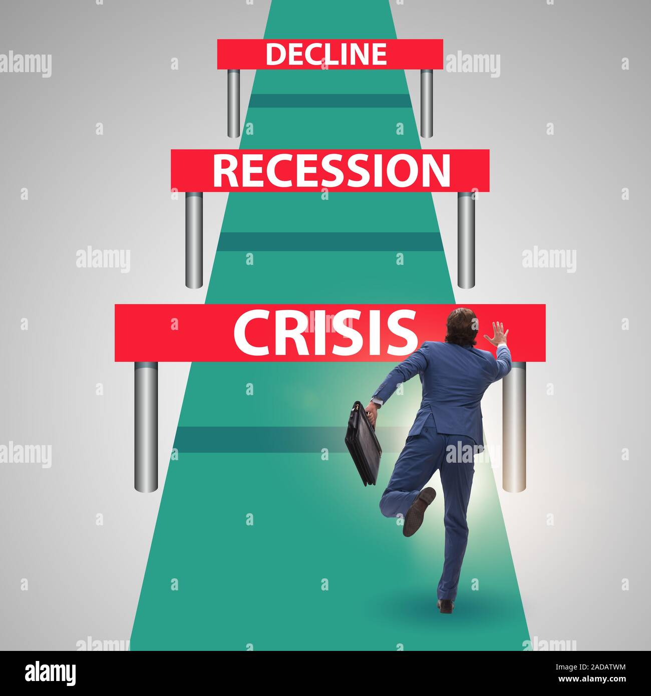 Concept of crisis and recession and challenges Stock Photo - Alamy