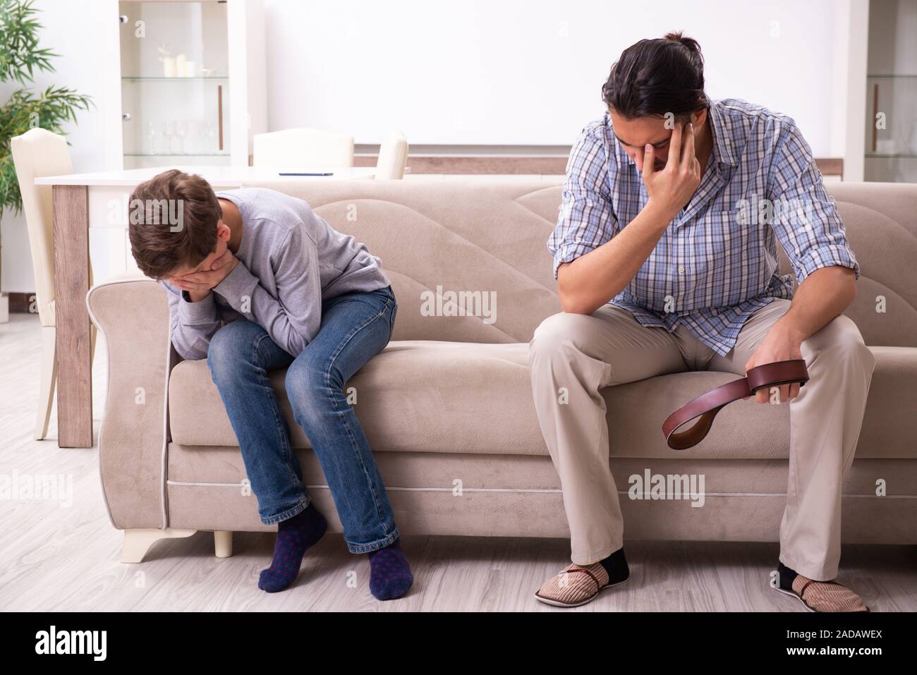 Frightened child alcoholic parent hi-res stock photography and images ...