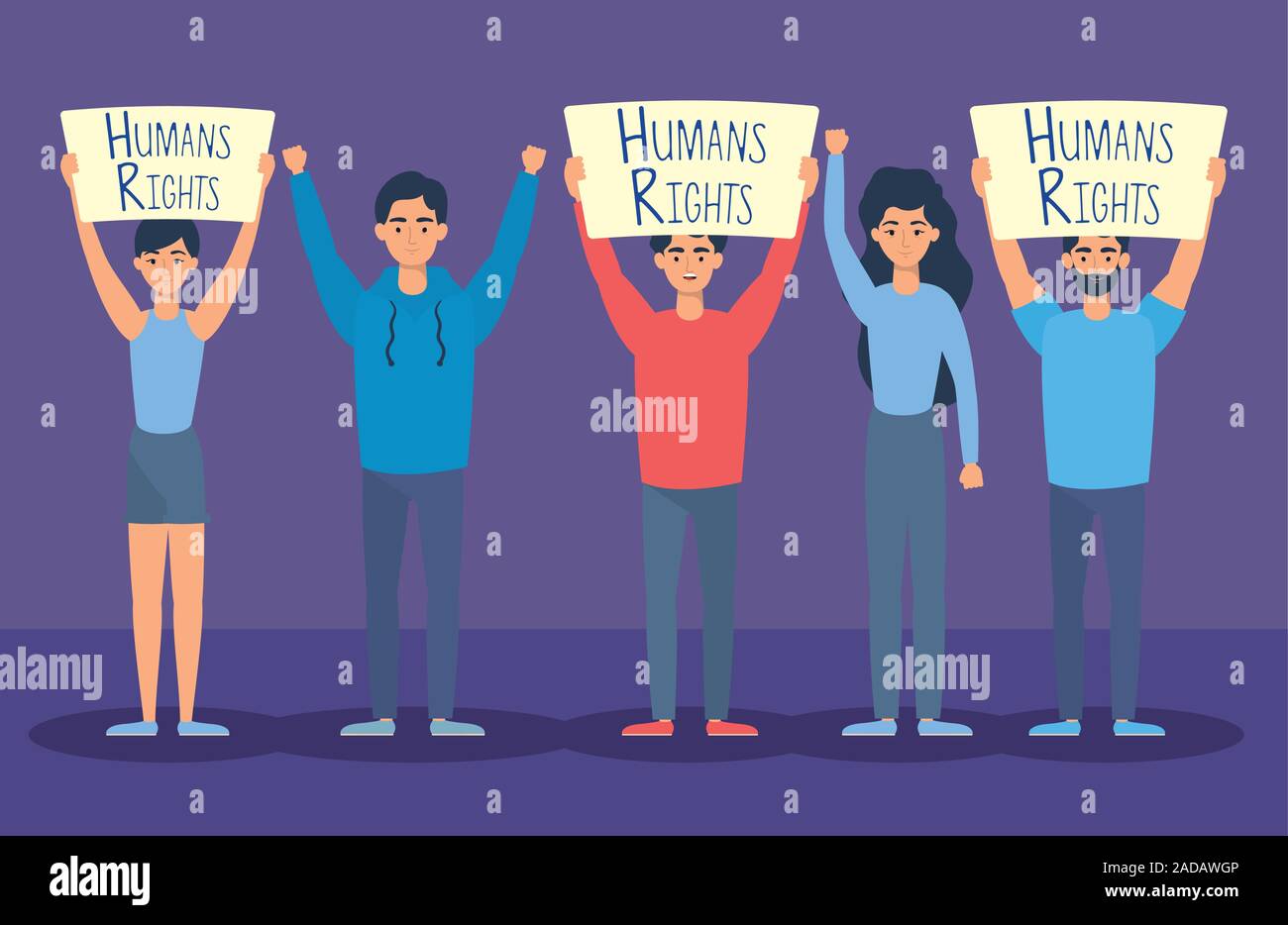 Humans rights Stock Vector Images - Alamy
