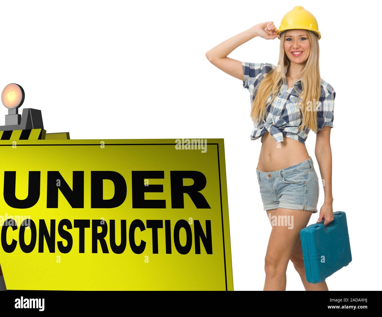 Concept of under construction for your webpage Stock Photo - Alamy
