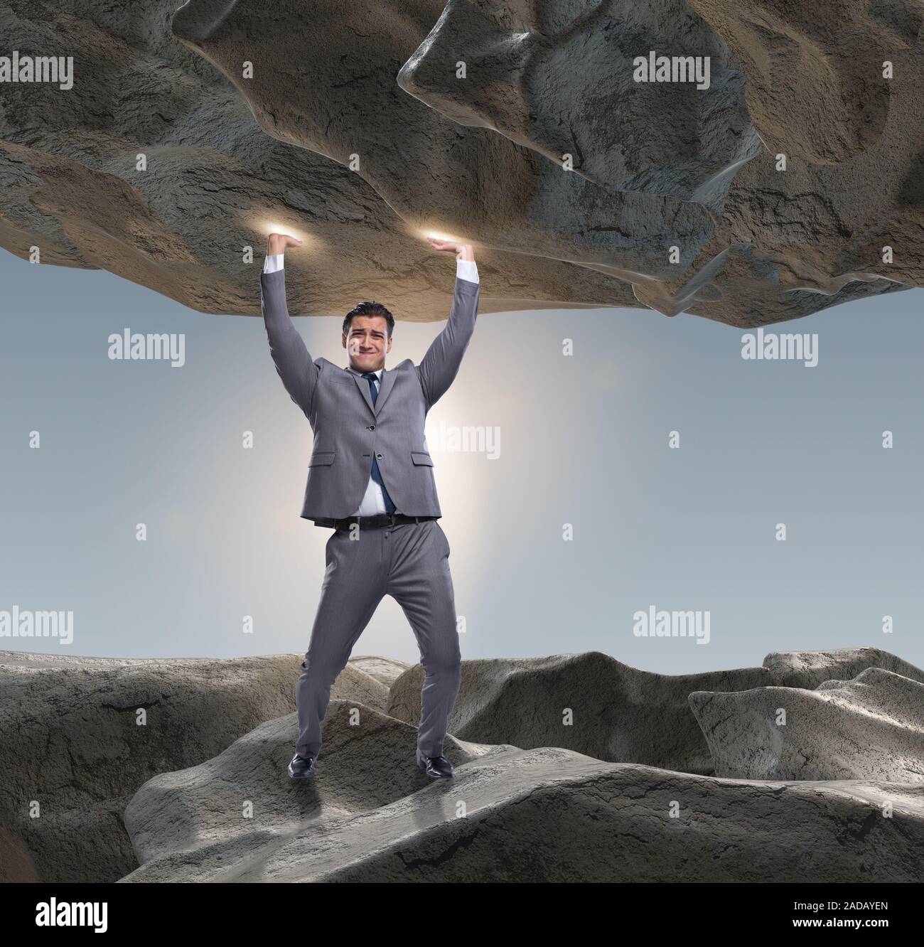 Supporting heavy weight hi-res stock photography and images - Alamy