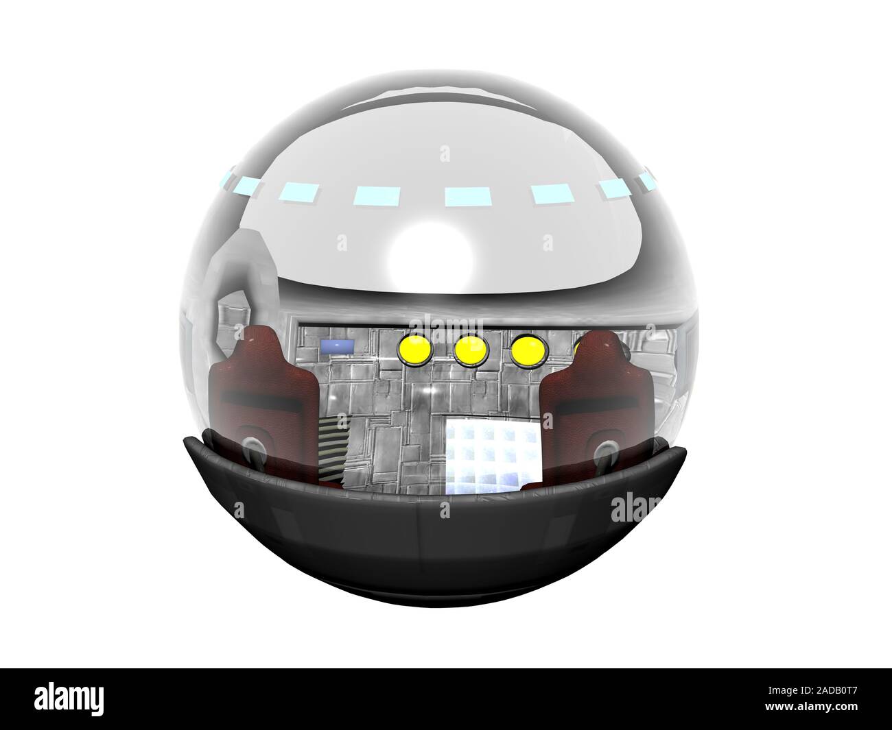 glass time capsule with fittings Stock Photo - Alamy