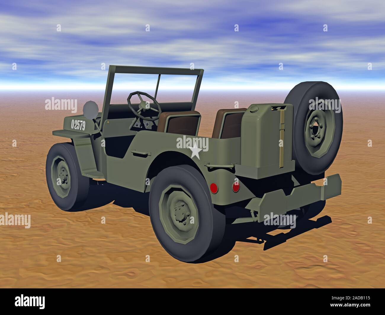 military off-road vehicle in the field Stock Photo - Alamy