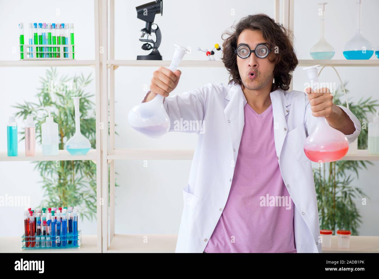 Teacher funny lab hi-res stock photography and images - Alamy