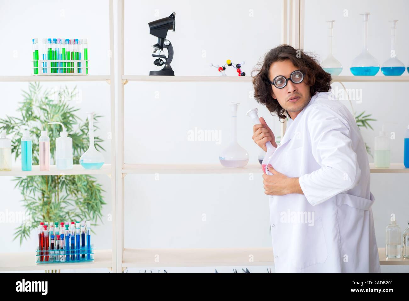 Teacher funny lab hi-res stock photography and images - Alamy