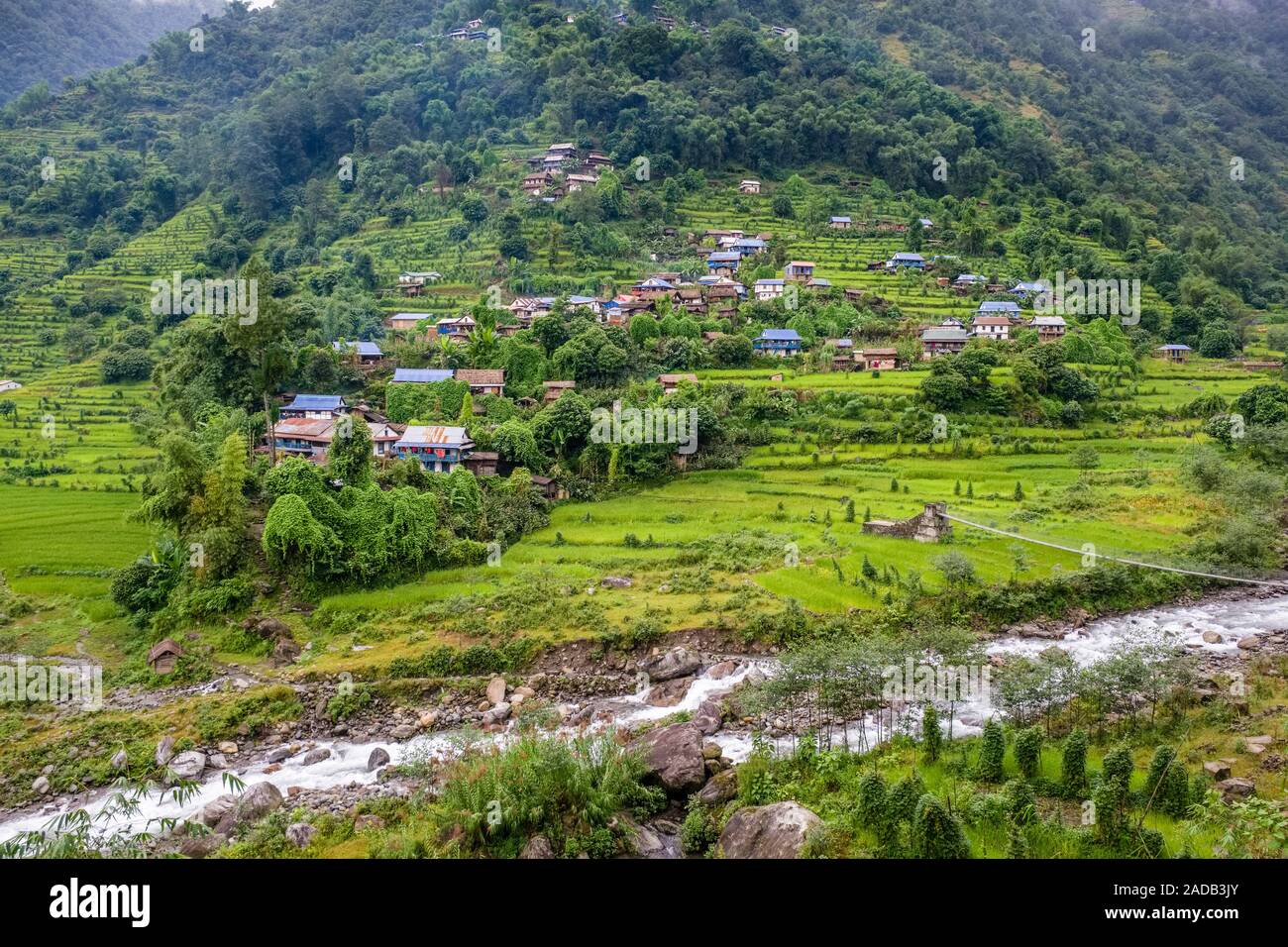 Terrace farming steep hi-res stock photography and images - Alamy