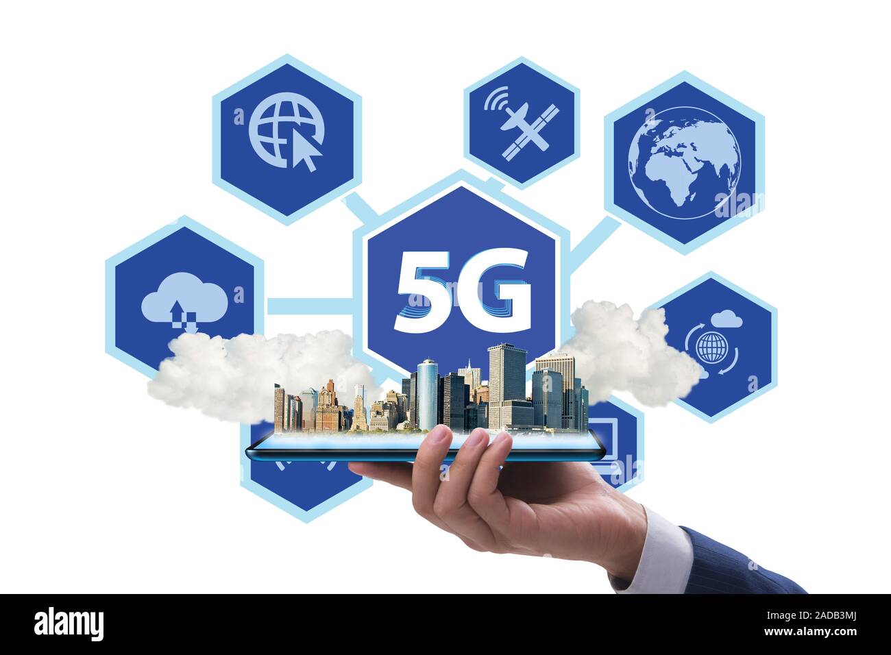 Network 5g internet generation Cut Out Stock Images & Pictures - Alamy