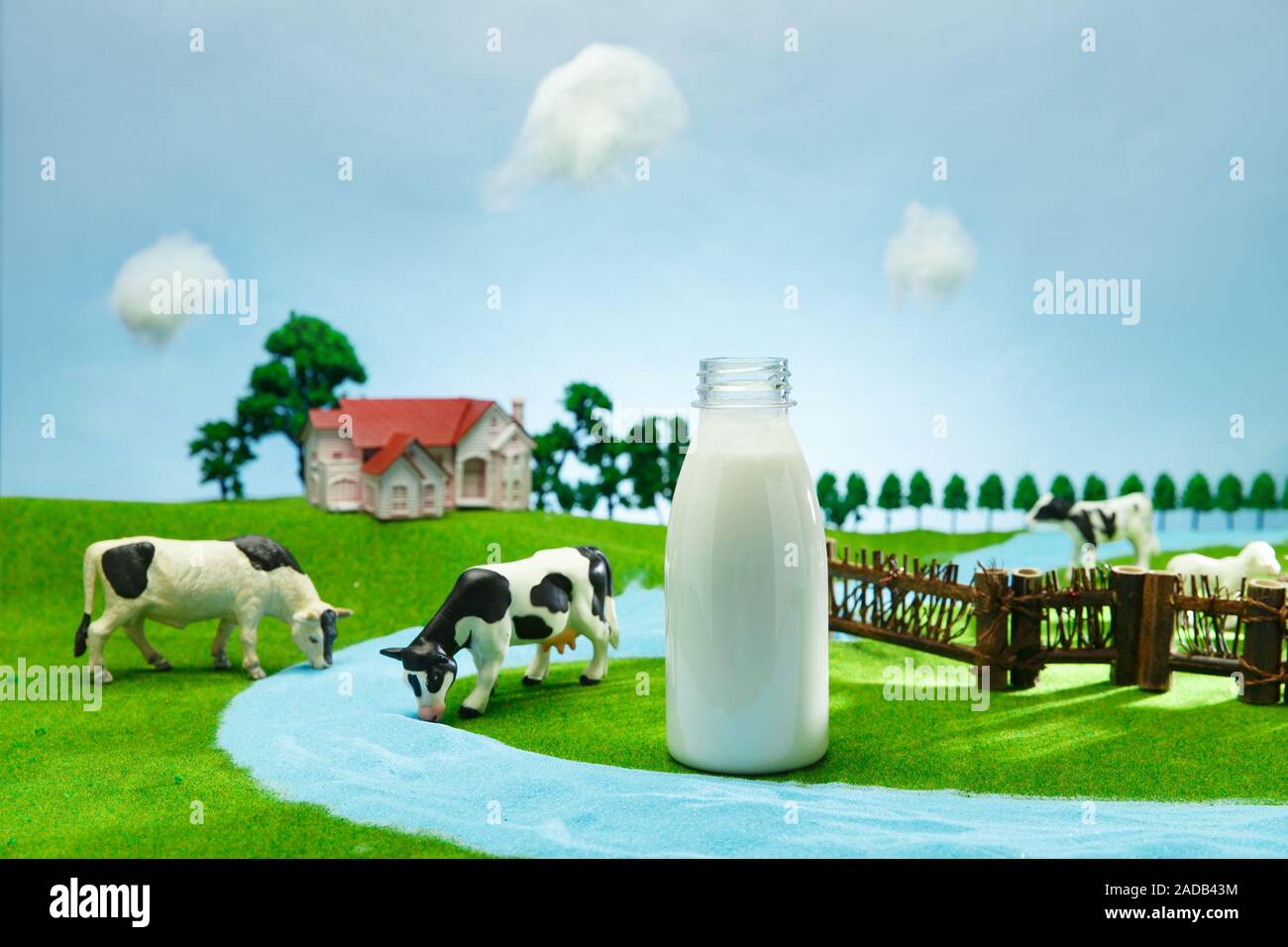 Milk ranch hi-res stock photography and images - Alamy