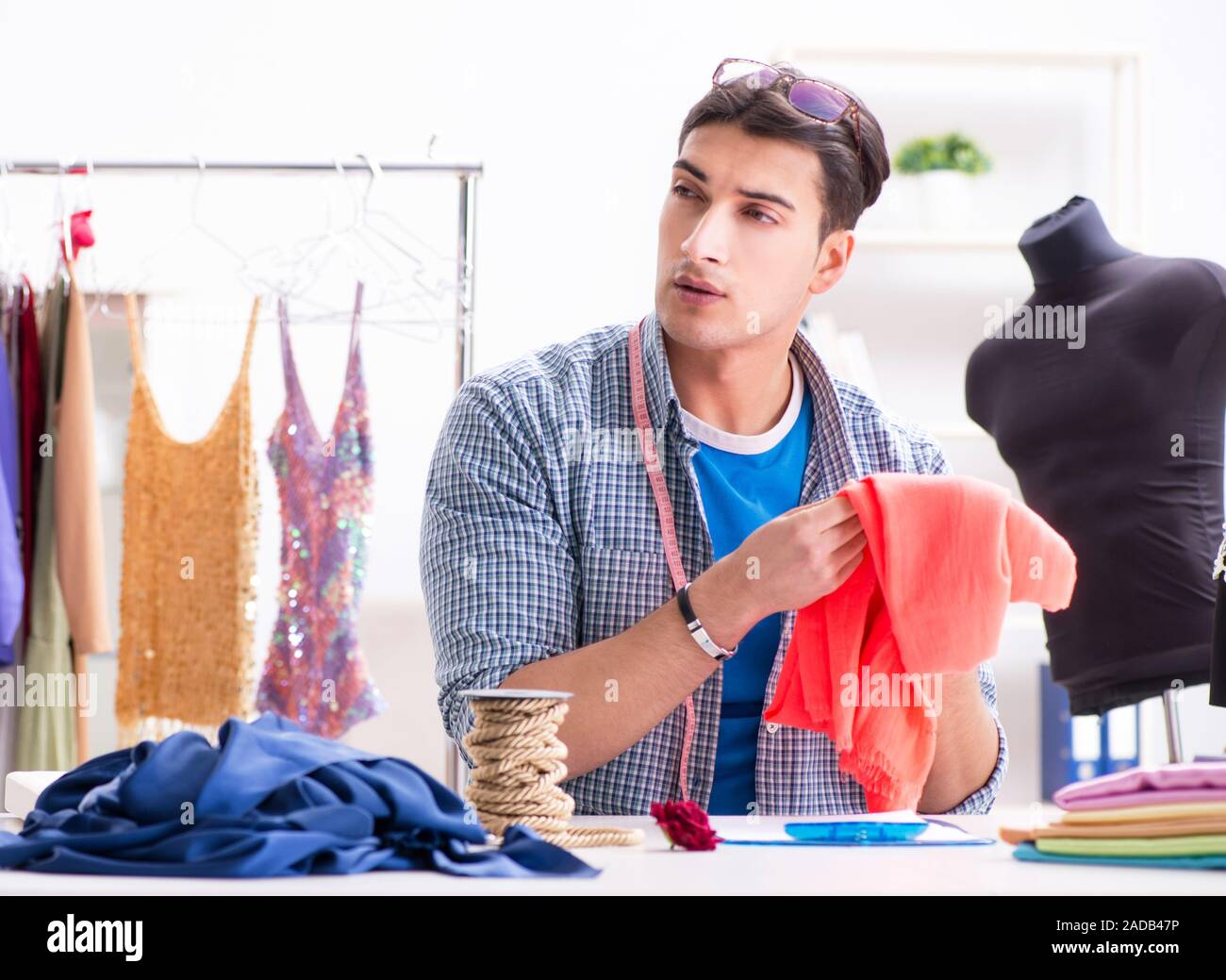 Fashion design teacher student in hi-res stock photography and images ...