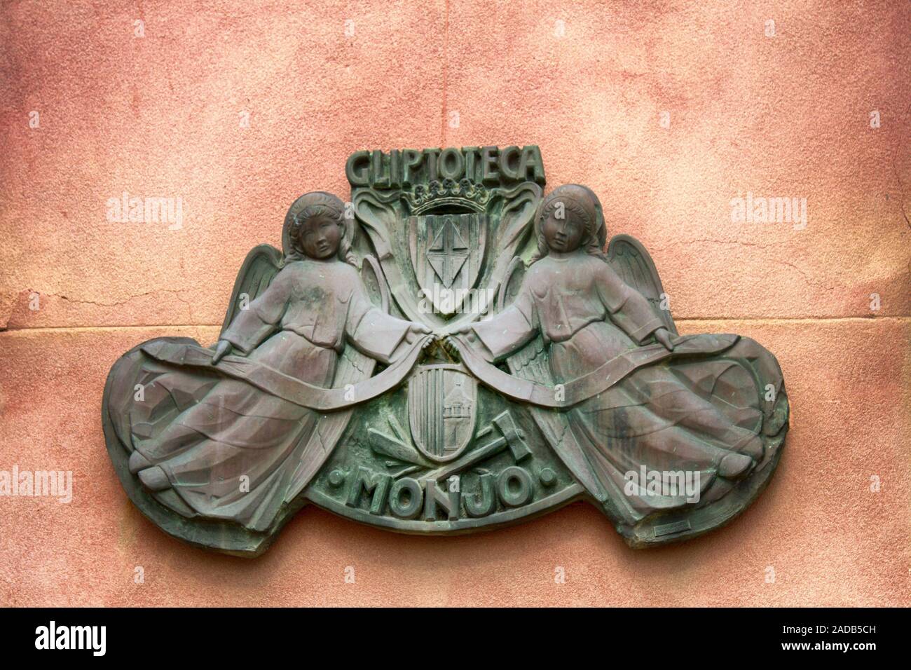 Ancient bas-reliefs on the Windows and walls of historical buildings ...