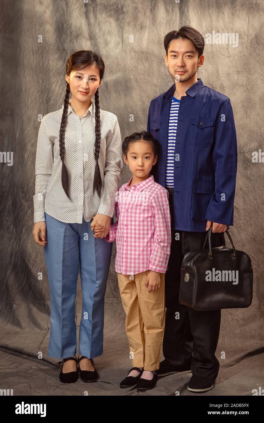Retro family photos Stock Photo - Alamy