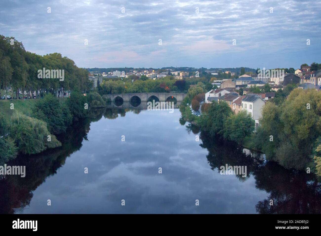 river Vienne and the views of Limoges Stock Photo - Alamy