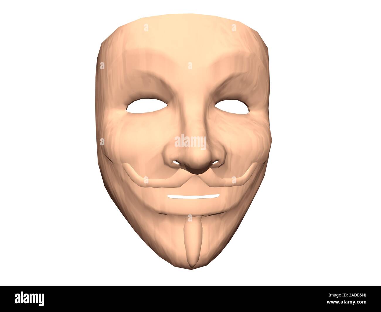 grinning mask with mustache Stock Photo - Alamy