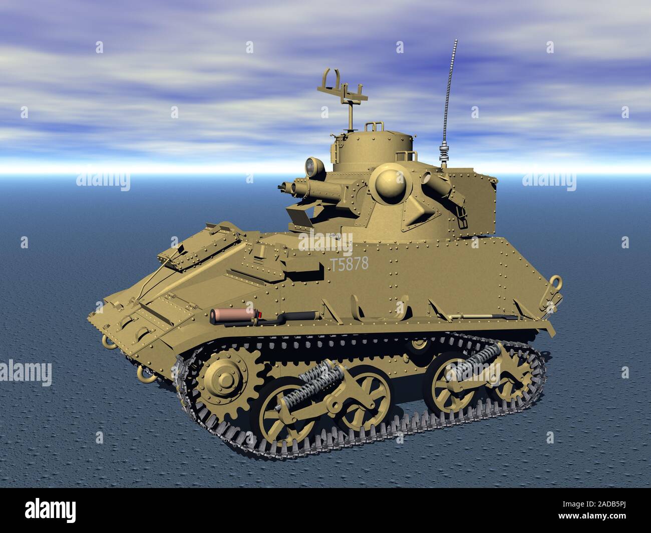 old Tank with turret Stock Photo - Alamy