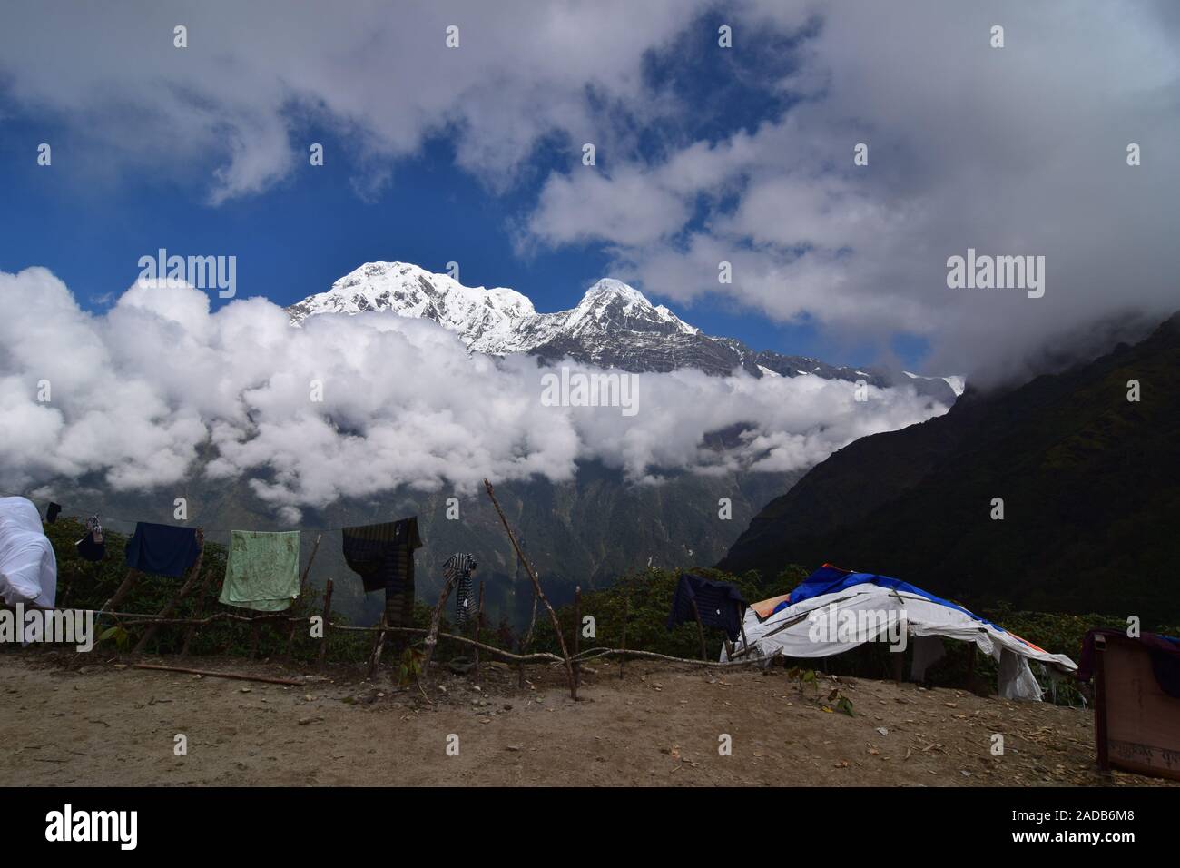 Mardi Himal Trek Nepal Stock Photo - Alamy