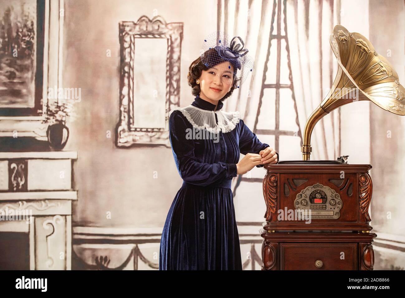 Beauty according to restoring ancient ways Stock Photo - Alamy