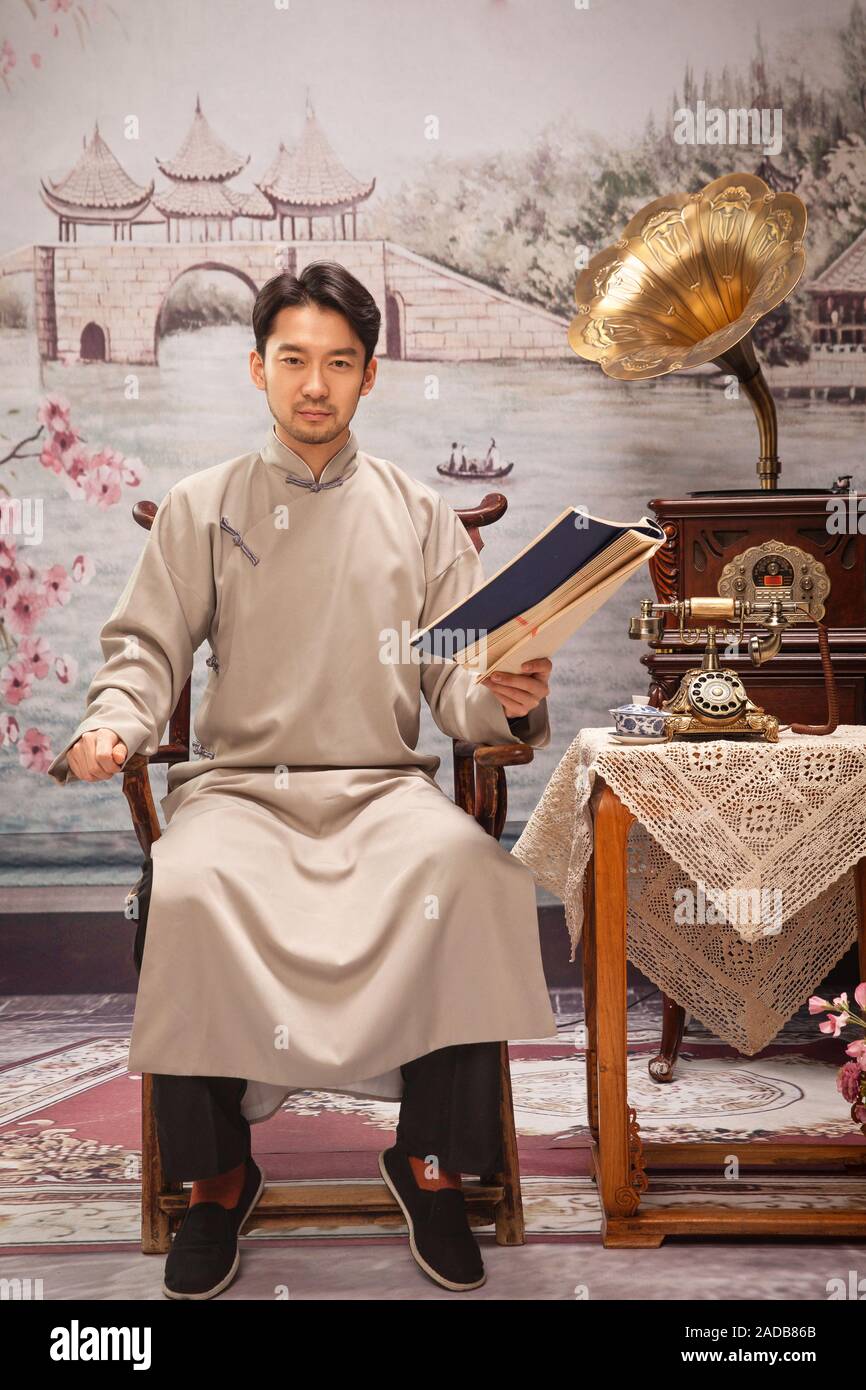 The classical man Stock Photo - Alamy