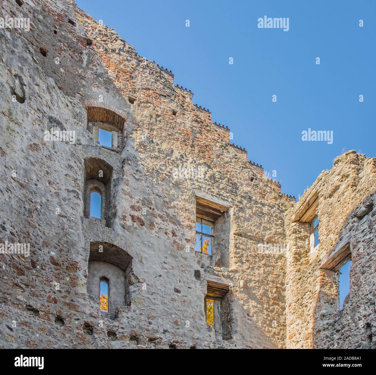 Castle ruins Alt-Bodman, Bodman-Ludwigshafen, Lake Constance Stock ...