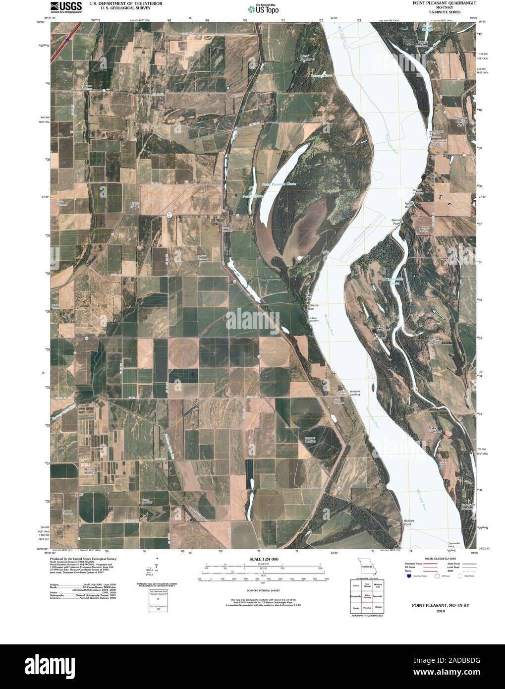 Map Of Point Pleasant High Resolution Stock Photography and Images - Alamy