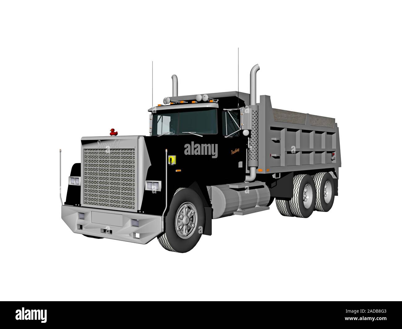 big truck as transport vehicle Stock Photo - Alamy