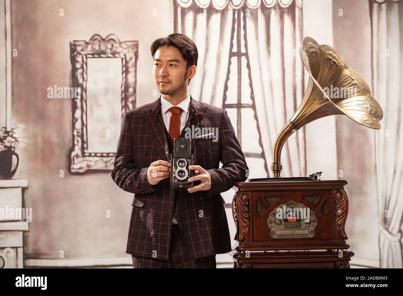 Young men to restore ancient ways Stock Photo - Alamy