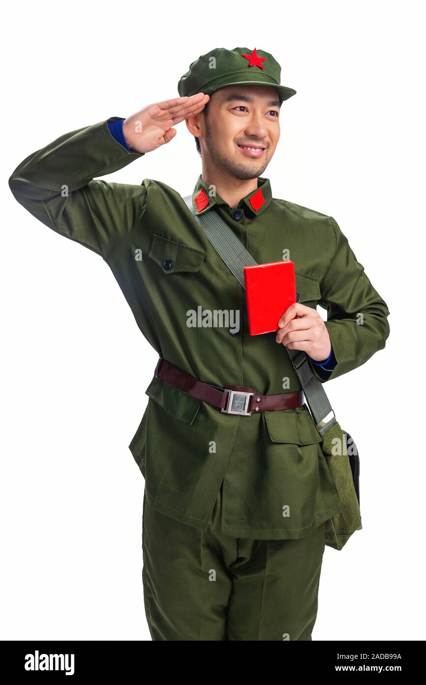 Young chinese men in military hi-res stock photography and images - Alamy