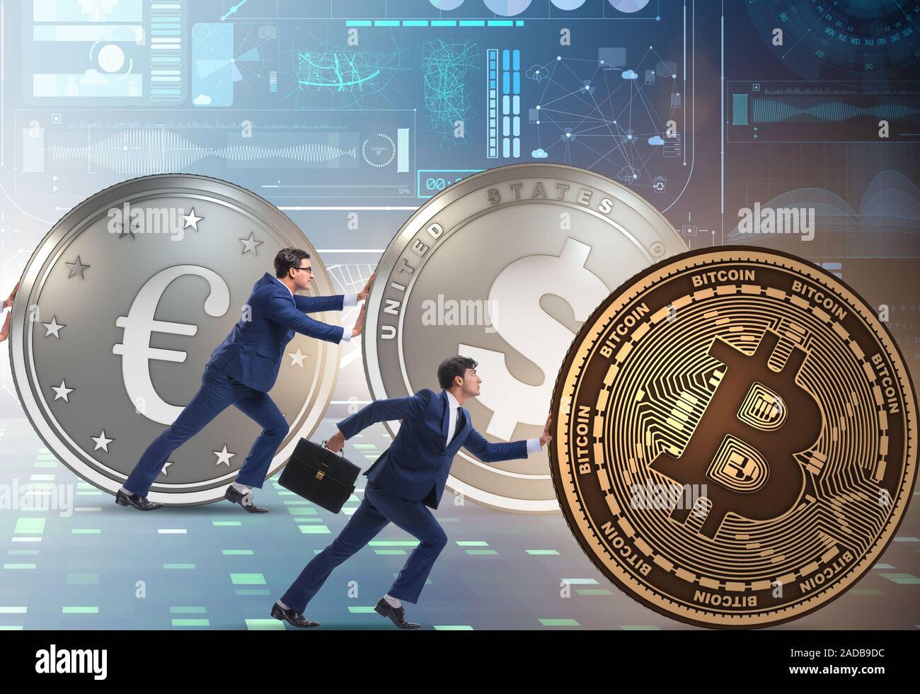 Cryptocurrency competition hi-res stock photography and images - Alamy