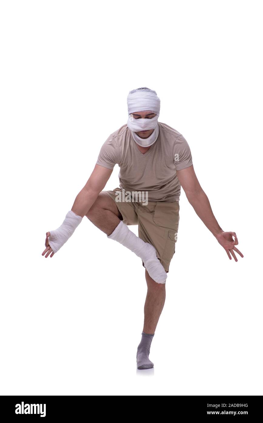 Car after accident on Cut Out Stock Images & Pictures - Alamy