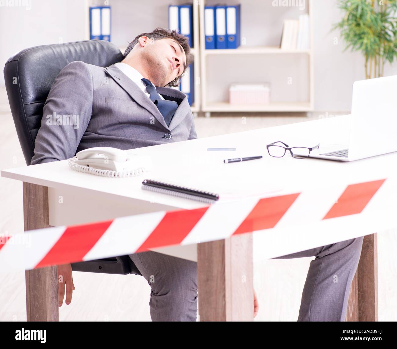 Man sleeping under desk hi-res stock photography and images - Alamy