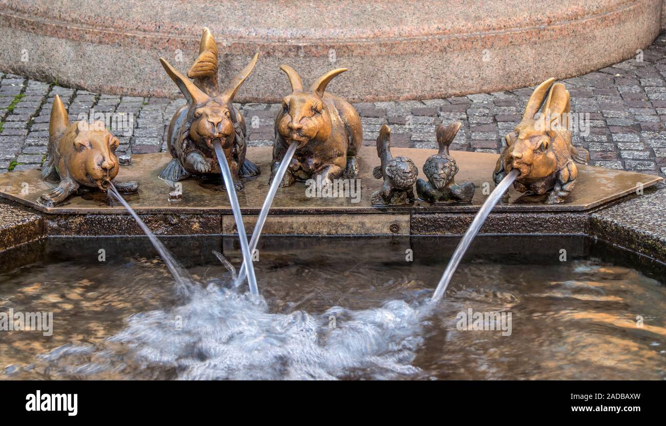 Figures Kaiserbrunnen, Marktstaette Constance by Barbara and Gernot ...